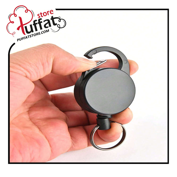 Heavy Duty Retractable Key Chain Anti-Theft Keychain – Puffat Store